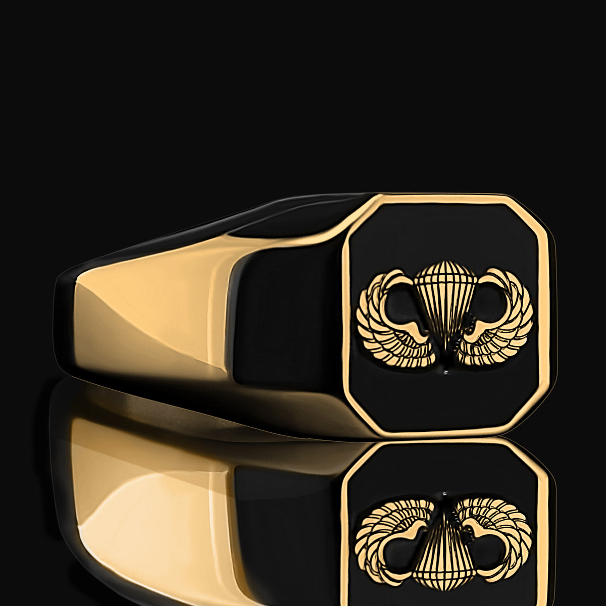 Custom Military Signet Ring – The Jewelry Republic