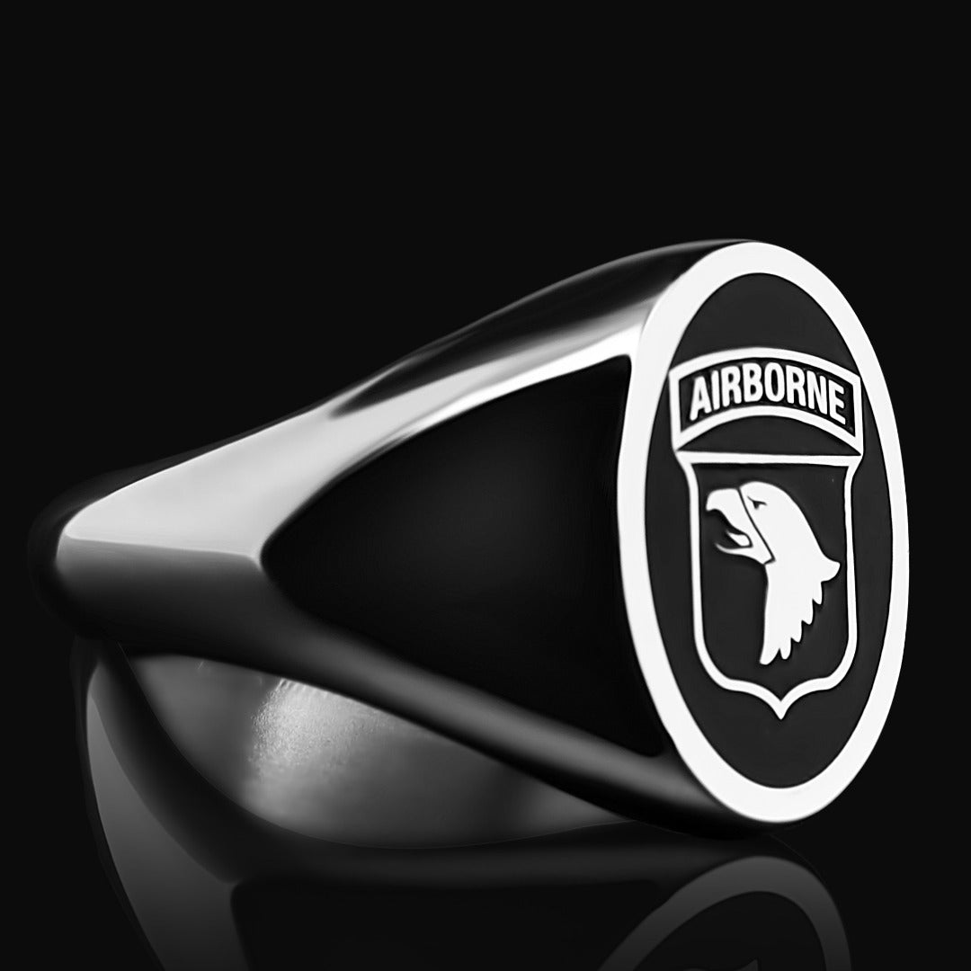 101st Airborne Signet Ring – The Jewelry Republic