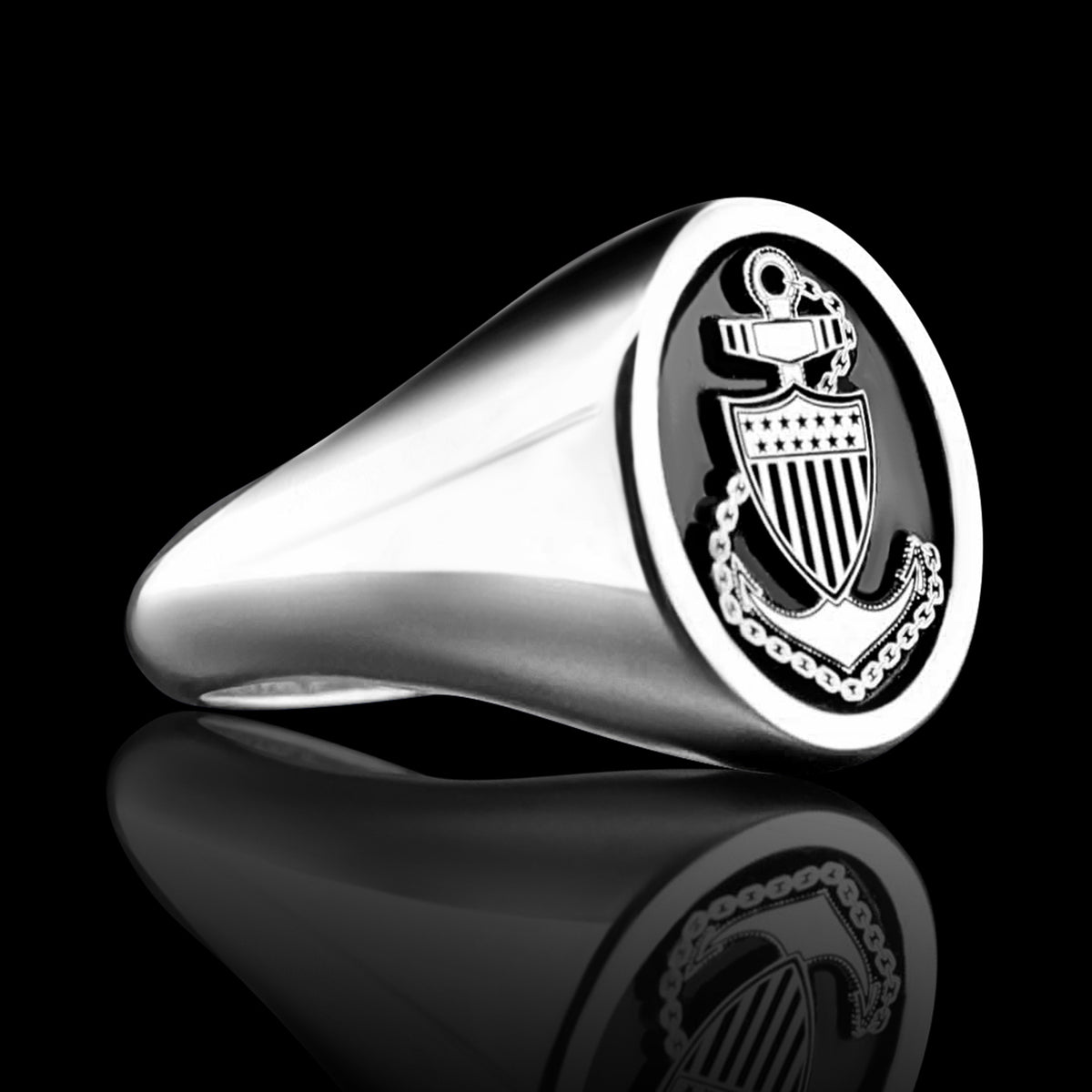 USCG Chief Petty Officer Ring – The Jewelry Republic